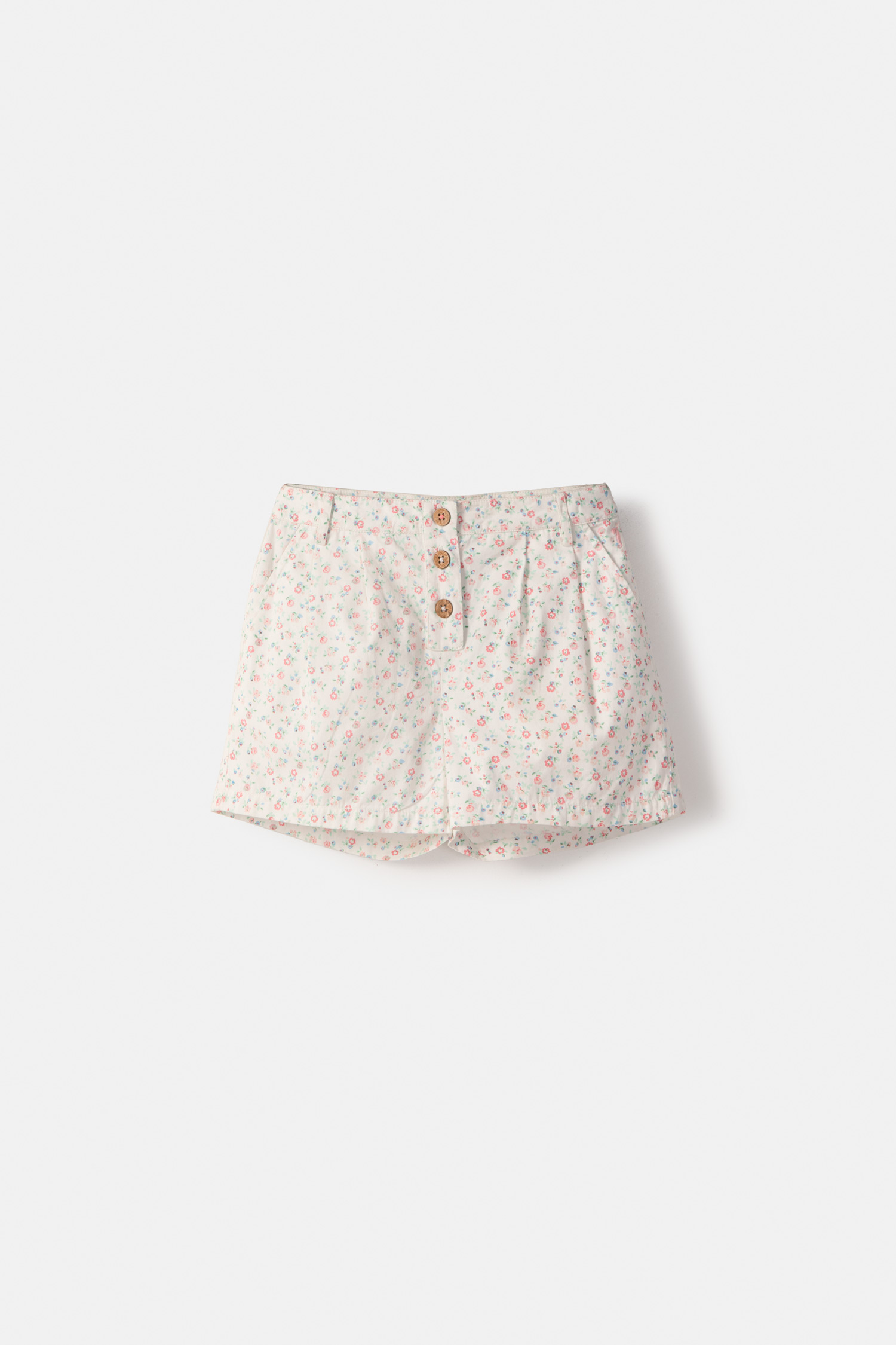 Calções Com Padrão Floral Estampado para Crianca-menina | LANIDOR
